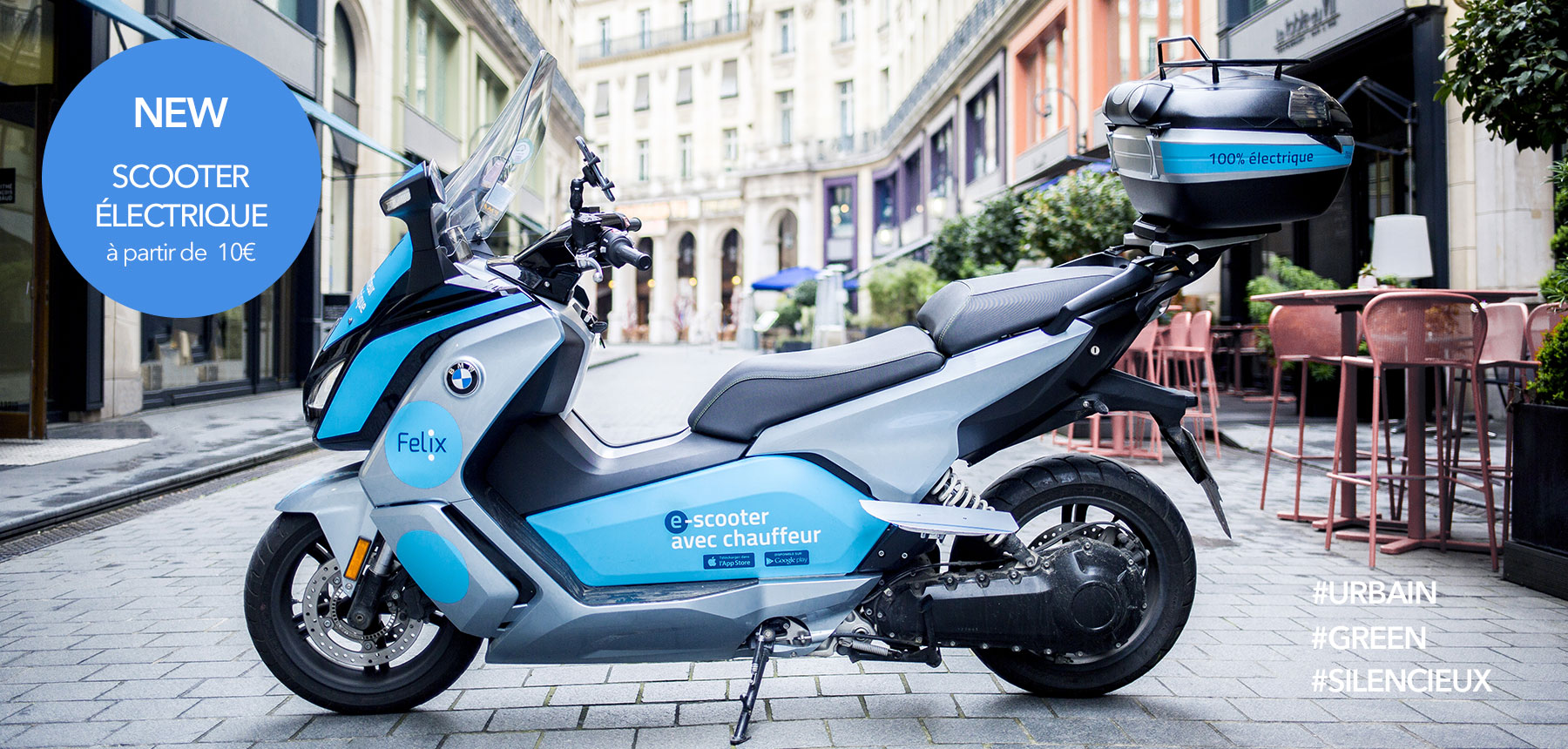 Taxi Moto - Citybird - la Référence du Moto Taxi à Paris